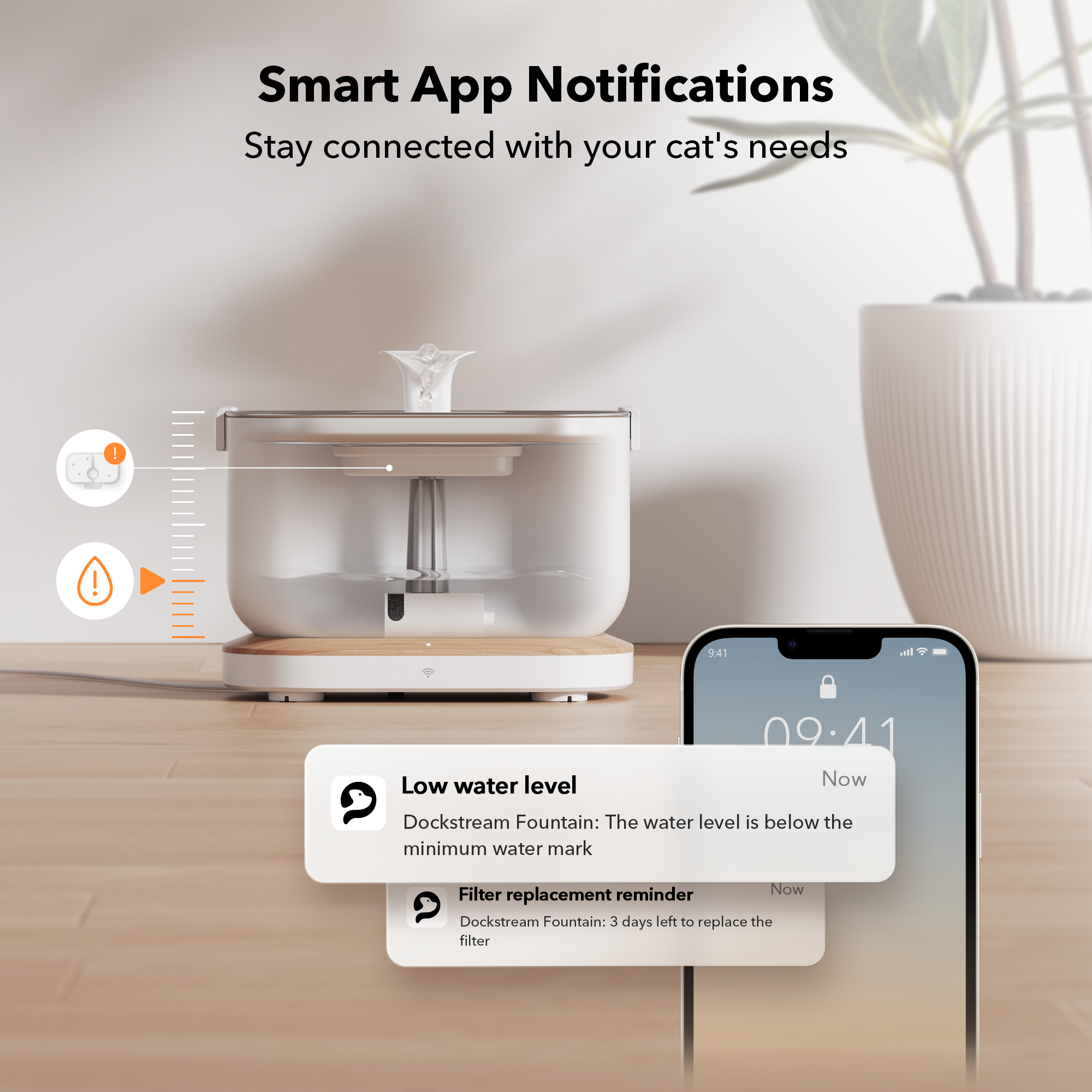 PETLIBRO Dockstream App Monitoring Water Fountain – PETLIBRO UK